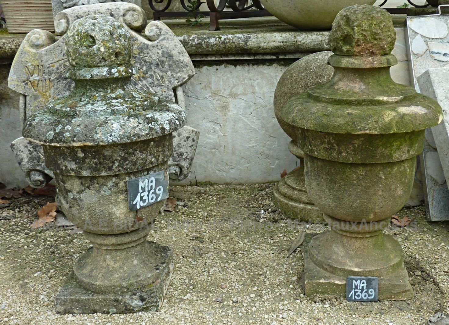 Stone Finials
